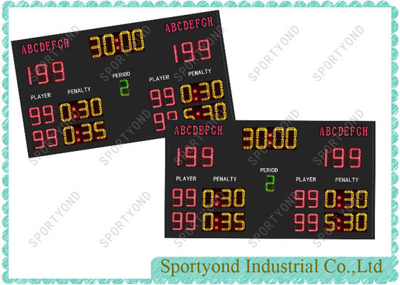 Wireless Handball Scoreboard High Brigtness AC 100V - 240V 50Hz / 60Hz