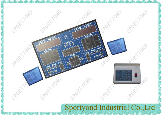 Portable Led Digital College Sports Scoreboard And Basketball Shot Clock
