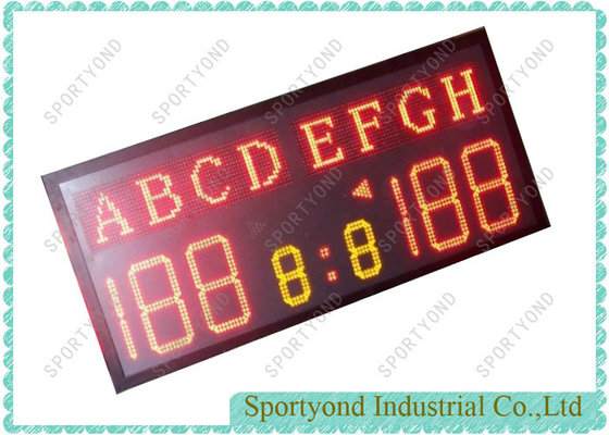 Wireless College Volleyball / Table Tennis Electronic Scoreboard Sports With Team Name