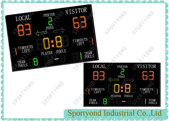 Multisport Stadium Electronic Basketball Scoreboard , Gymnasium Scoreboard