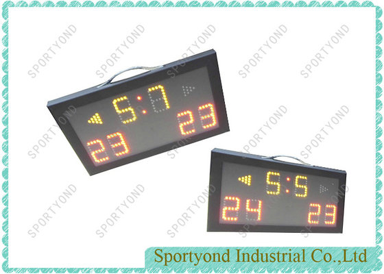 Portable Electronic Volleyball Scorecard , Single Face Led Digital Scoring Board