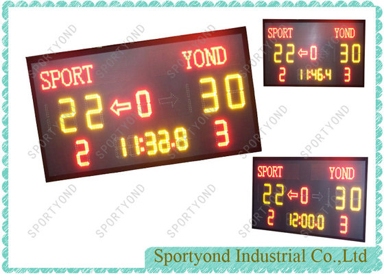 Indoor / Outdoor Electronic College Sports Scoreboard Basketball Game Scores