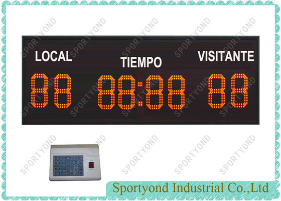 LED Digital Electronic Football Game Scoreboard With CE RoHS FCC, IP65 Waterproof