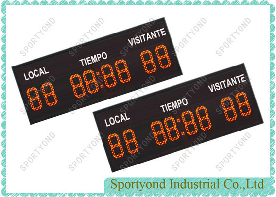 LED Digital Electronic Football Game Scoreboard With CE RoHS FCC, IP65 Waterproof
