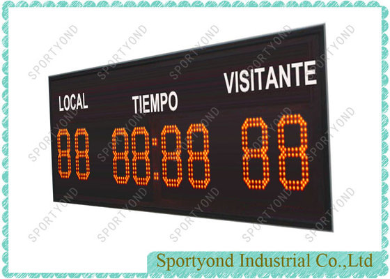 LED Digital Electronic Football Game Scoreboard With CE RoHS FCC, IP65 Waterproof