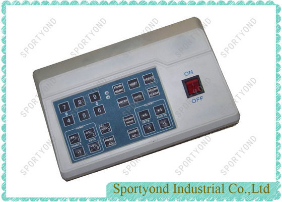Wireless Electronic Tennis Scoreboard Red And Green , Aluminum Housing