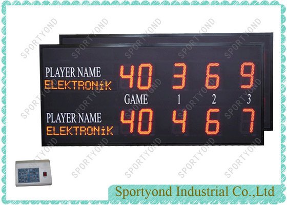3 Sets Led Digital Electronic Tennis Scoreboard Used in Tennis Court