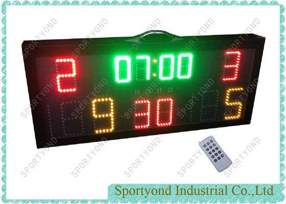 Remote Multisport Portable Electronic Scoreboard For Basketball Or Water Polo Game