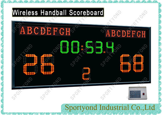 Digital Handball Scoreboard With Team Name , AC 100V AC 230V Power