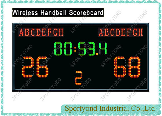 Digital Handball Scoreboard With Team Name , AC 100V AC 230V Power