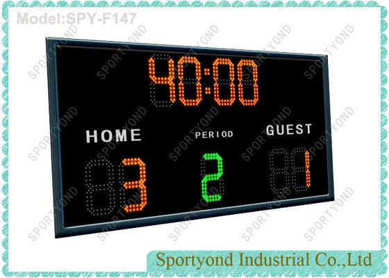 Remote Futsal Courts Electronic Football Scoreboard , Soccer Scores Timer