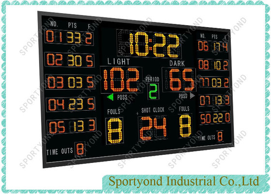 Playground Electronic Basketball Scoreboards , Playing Field LED Scoreboard