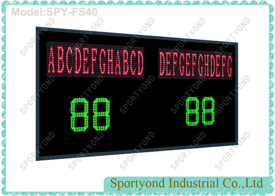 Sports Venues Electronic Football Scoreboards , Wireless Soccer Scores Display
