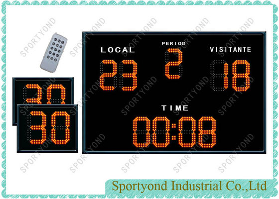 Electronic Digital Water Polo Scoreboard And Shot Clock With Wireless Controller