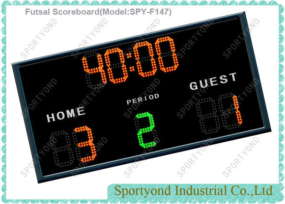 Futsal Scores Electronic Football Scoreboard , LED Digital Score Board Display