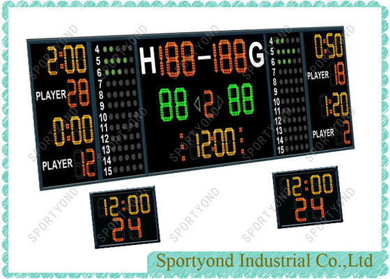 LED Digital Sports High School Basketball Scoreboard For Basketball Game