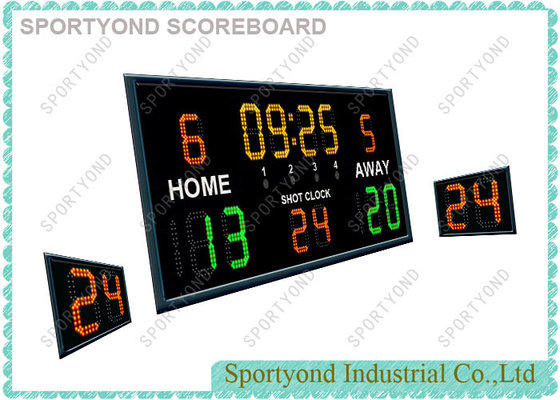 Wireless Match Electronic Basketball Scoreboard Maker and Shot Timer LED Display
