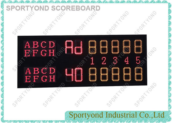 Sport Courts Electronic Tennis Scoreboard With LED Player Name