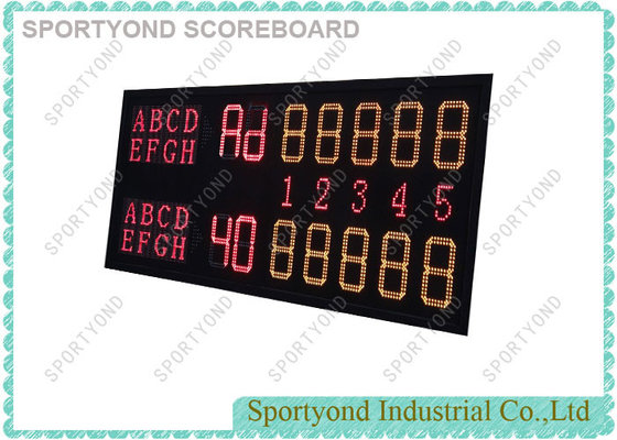 Sport Courts Electronic Tennis Scoreboard With LED Player Name