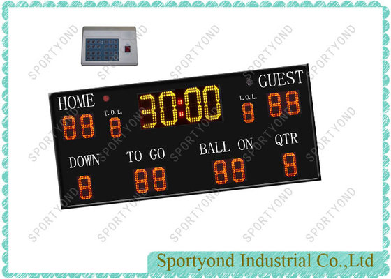 Amerikanischer Fußball führte elektronische Anzeigetafel mit Timer, drahtloser Fernkontrolleur