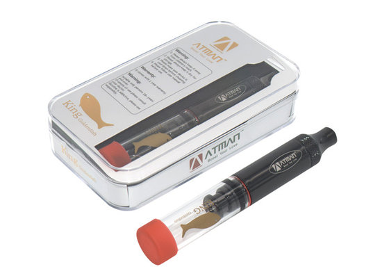 Multi - Functional Dry Herb Pipe / ATMAN KING Goldenfish Smoking Pipe Three Colors