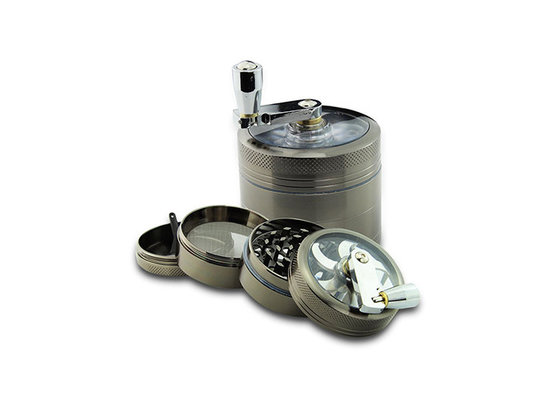 Tiny Size Atman Metal Electronic Herb Grinder Twisty Switch Tight Aluminum Material