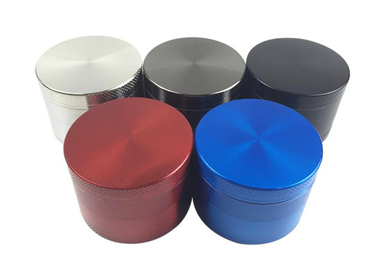 Grinders Herb Metal Ginder , 55 Mm 4 Layer Tobacco Grinder For Smoking