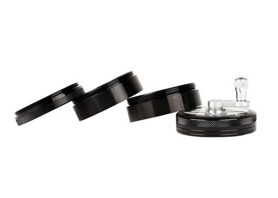 Tiny Size 4 Piece Electronic Herb Grinder , Spice Folding Handy Mill Weed Grinder