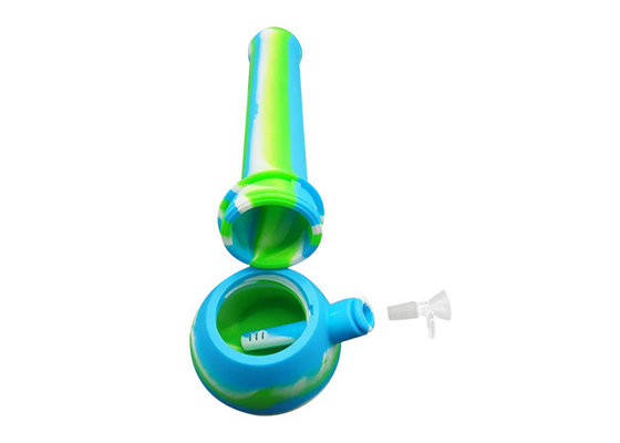 New Beaker Design Silicone Smoking Water Pipes Silicone Hookah Bongs