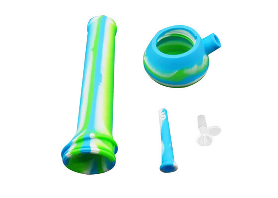 New Beaker Design Silicone Smoking Water Pipes Silicone Hookah Bongs