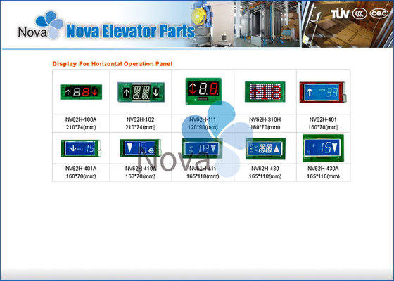 Intelligentized Elevator Control System , Lift COP LOP HOP Display Module