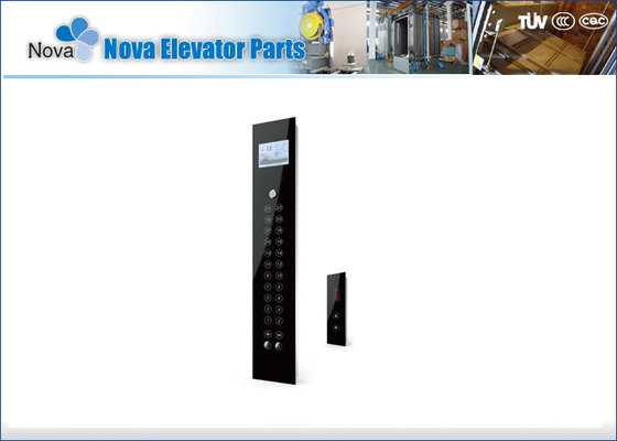Aluminum / Plastic Elevators Parts , Barrier-Free Elevator COP / LOP