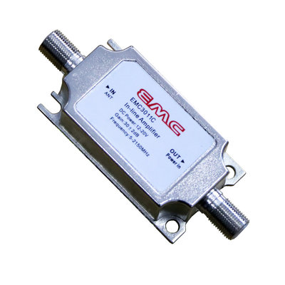 5-2150MHz satellite in-line Zinc die cast housing amplifier