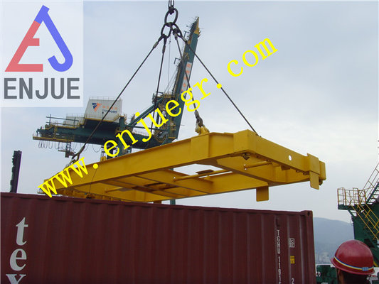 20FT and 40FT Semi-Automatic Container Spreader Beam for Lifting