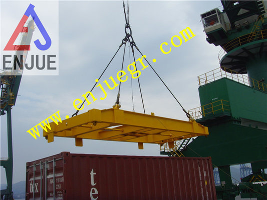 20FT and 40FT Semi-Automatic Container Spreader Beam for Lifting