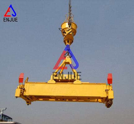 manufacture electric hydraulic rotatary telescopic container spreader