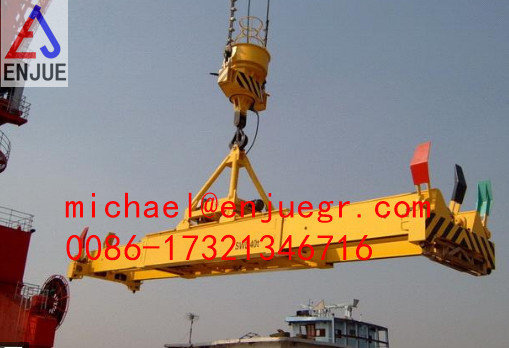 manufacture electric hydraulic rotatary telescopic container spreader