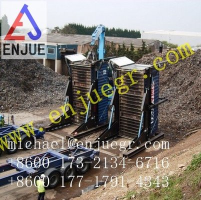 ISO 20FT 40FT Container Tipper Trailer Hydraulic Container Tilter Container Tilting Container Loaders Chasis