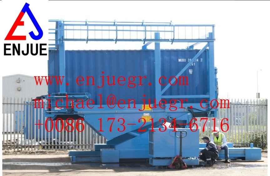 20FT 30FT 40FT 45FT Hydraulic Container Tilter Container Tilting Container Loaders Unloaders Container Tipper