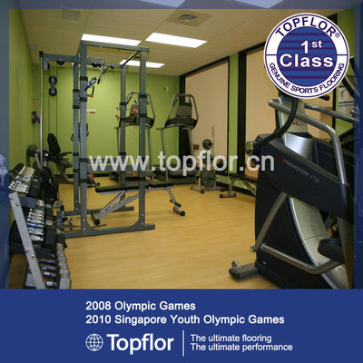 Anti slip taining mat/ Rubber flooring