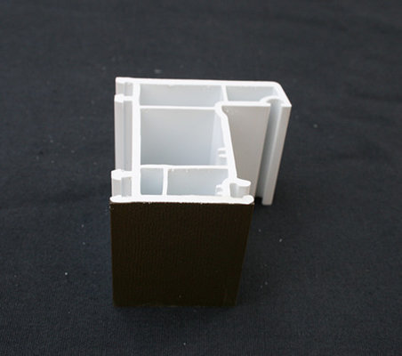 Durability Embossed Co-extruded Profiles / ASA Color PVC extrusion Profiles