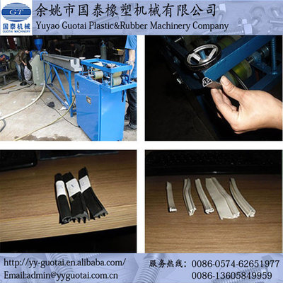 shower door seal strip making macine