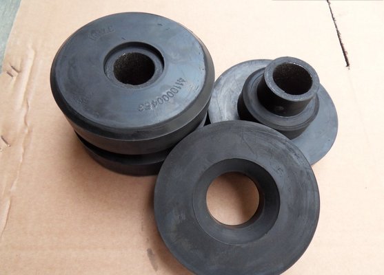 Customized Machine Engine Rubber Shock Absorber , Rubber Damping Block Spare Parts