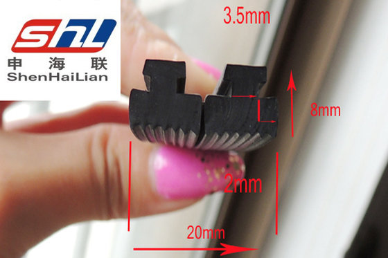 Double T EPDM Weather Strip Seal Fire Resistance ,Epdm Rubber Seal , Window Gaskets And Seals