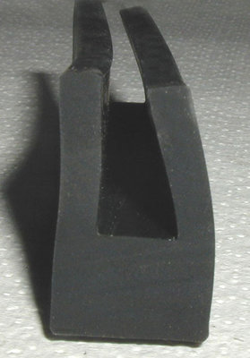 U - Shaped Extruded Rubber Seal For Switchboard Door , Rubber Gasket Seal