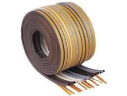 Customerized Self Adhesion Foam Door Rubber Seal Strip EPDM / PVC