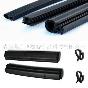 Airtight door weather seals , black ozone proof and water-proof