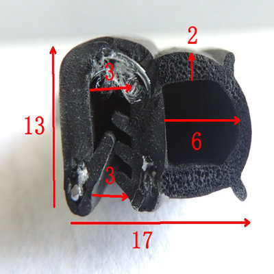 Waterproof Extruded Rubber Seal EPDM Mechanical With UV Resistance