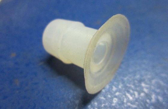 Aging Resistant Compression Molded Rubber Parts Flexible Silicone Chloroprene Rubber Sucker
