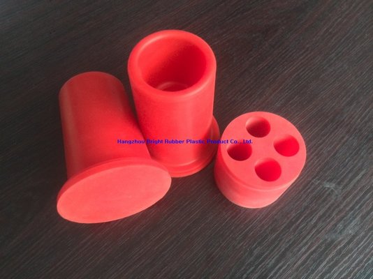 50 - 55Duro Red Resistant High Voltage Silicone (179C) End Plug